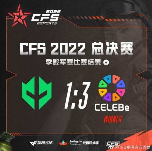 穿越火线：BS战队荣获CFS2022总决赛冠军！_穿越火线最新赛事_穿越火线专区_叶子猪游戏网